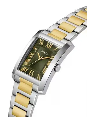 Guess Two-tone Rectangular Watch