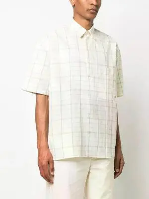 Études Studio Plaid-check Print Shirt