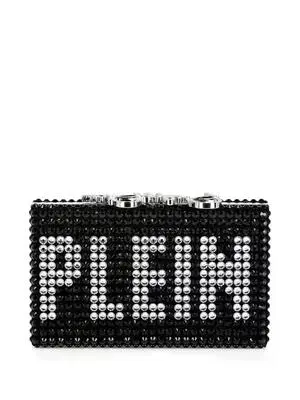 Philipp Plein Crystal-embellished Clutch Bag