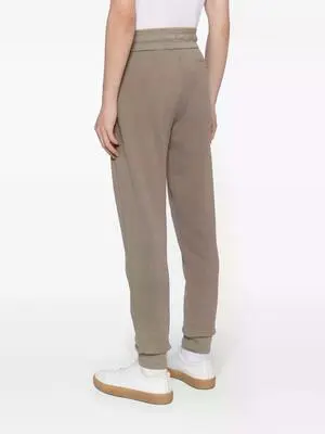 BOSS Drawstring-waist Cotton-blend Track Pants