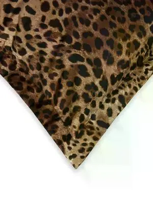 Dolce & Gabbana Large Duchesse Leopard-print Cushion