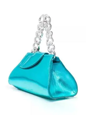 Gcds Comma Transpallic Tote Bag - Blue