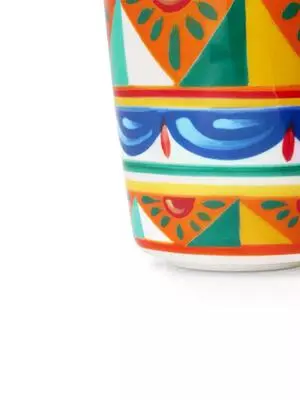 Dolce & Gabbana Geometric-pattern Porcelain Glass