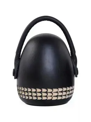 ZANAT Stopme Wooden Doorstop - Black
