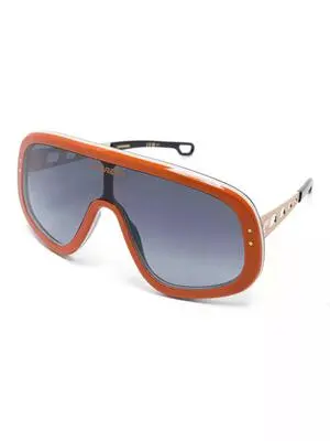 Carrera Eyewear Flaglab 17 Shield Frame Sunglasses