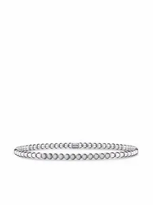 PRAGNELL 18kt White Gold Bohemia Diamond Bangle - Silver
