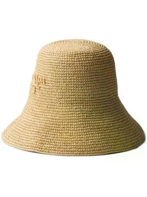 Prada Bucket Hat - Neutrals