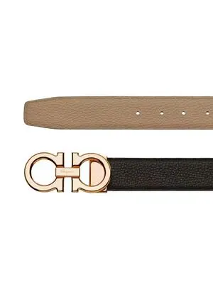 FERRAGAMO Gancini Leather Belt