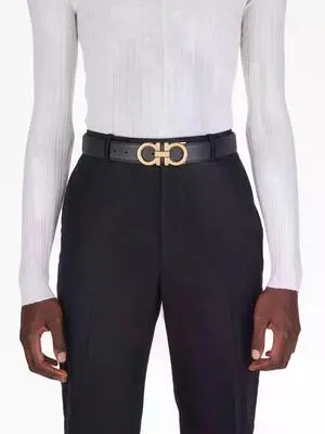 FERRAGAMO Gancini Leather Belt