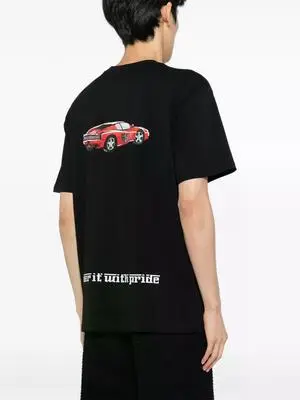 GROUND ZERO Logo-print Cotton T-shirt