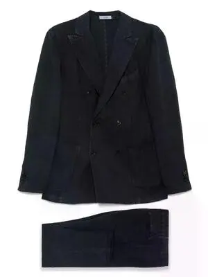 Boglioli Linen Suit - Blue