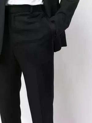 Alexander McQueen Straight-leg Tailored Trousers - Black
