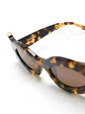 Nanushka Tully Floral-frame Sunglasses