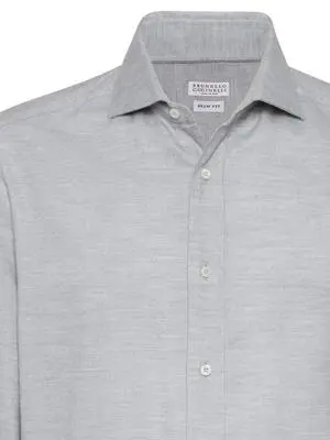 Brunello Cucinelli Plain Long-sleeve Shirt
