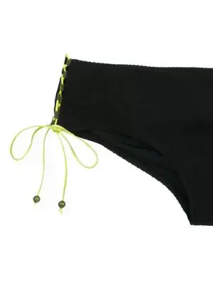 AMIR SLAMA Lace-up Bikini Top