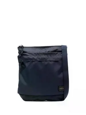 PORTER-YOSHIDA & CO Logo Patch Shoulder Bag - Blue