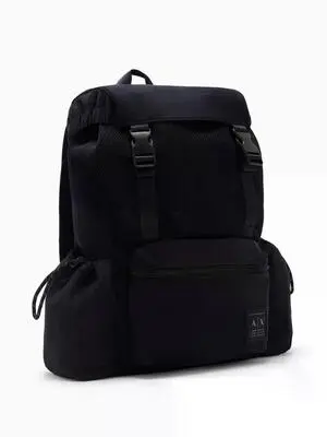 Armani Exchange Logo-patch Backpack