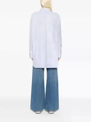 LESS Long Sleeved Shirt With Front Panel