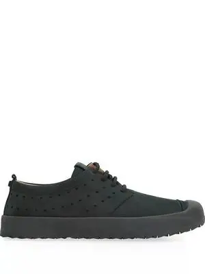 VOLTA Suede Low-top Sneakers - Black
