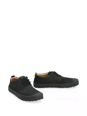 VOLTA Suede Low-top Sneakers - Black