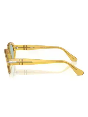 Persol Oval-frame Sunglasses With Tinted Lenses