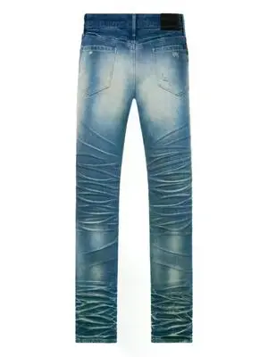 RtA Olivier Stacked Jeans - Blue