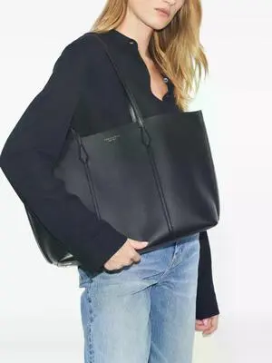Tory Burch Embossed Logo Tote Bag