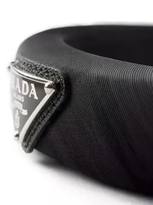 Prada Re-nylon Headband - Black