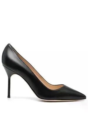 Manolo Blahnik Bb Leather Pumps