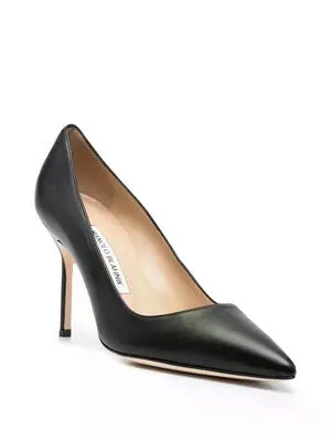 Manolo Blahnik Bb Leather Pumps
