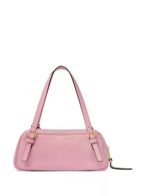 Versace Tag Bowling Shoulder Bag - Pink