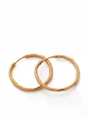 Monica Vinader Siren Muse Hoop Earrings - Gold