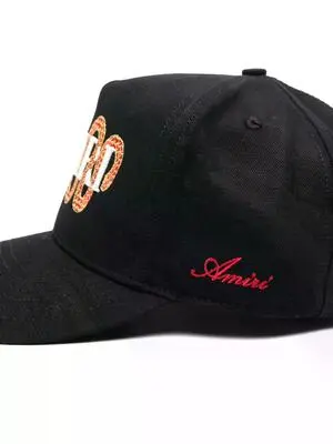 Amiri Snake Embroidered Cap