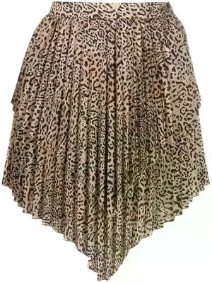 Wandering Layered Pleated Skirt