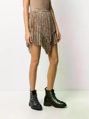 Wandering Layered Pleated Skirt