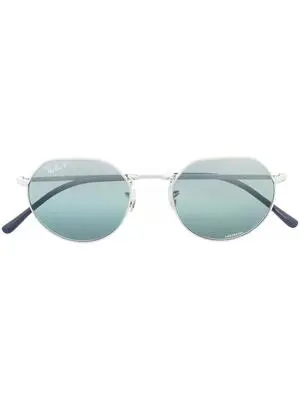 Ray-ban Jack Tinted Sunglasses Silver