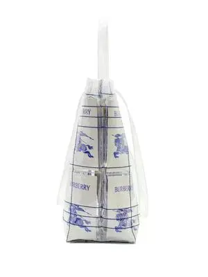 Burberry Logo-tag Transparent Tote Bag