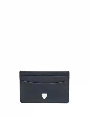 ASPINAL OF LONDON Saffiano Slim Cardholder - Blue