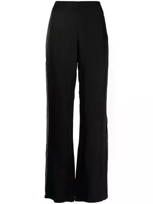 BARUNI Side-stripe Wide-leg Trousers