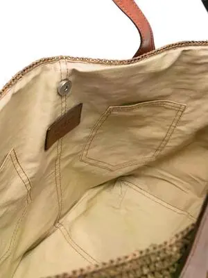IBELIV Woven Raffia Tote Bag