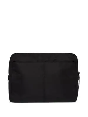 Prada Logo Triangle Pouch