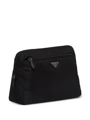 Prada Logo Triangle Pouch