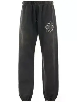 SAINT MXXXXXX Logo Track Pants - Black