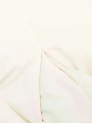 JIL SANDER Logo-print Padded Down Scarf - Neutrals