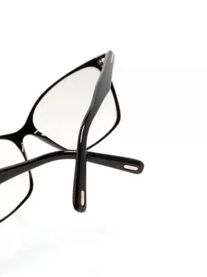 TOM FORD Rectangle-frame Glasses - Black