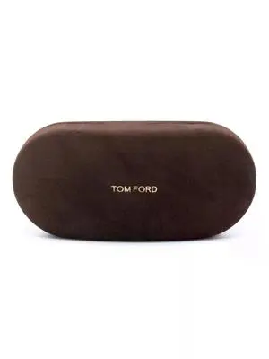 TOM FORD Rectangle-frame Glasses - Black