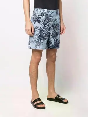 Erdem Floral-print Bermuda Shorts