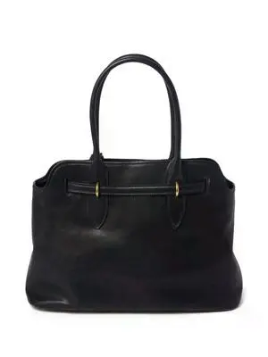Miu Miu Medium Nappa Leather Tote - Black