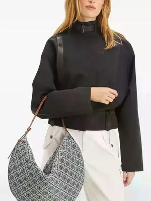 Tory Burch Monogram-pattern Top Handle Bag