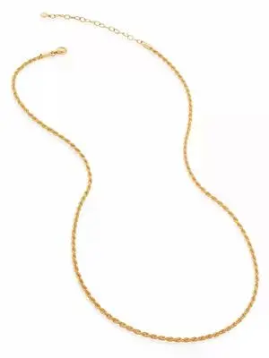 Monica Vinader Rope Chain Necklace - Gold